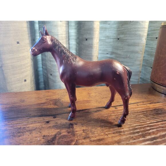 Toy Major | Toys | 994 Tm Brown Toy Horse Animal Figure Farm Toy China ...